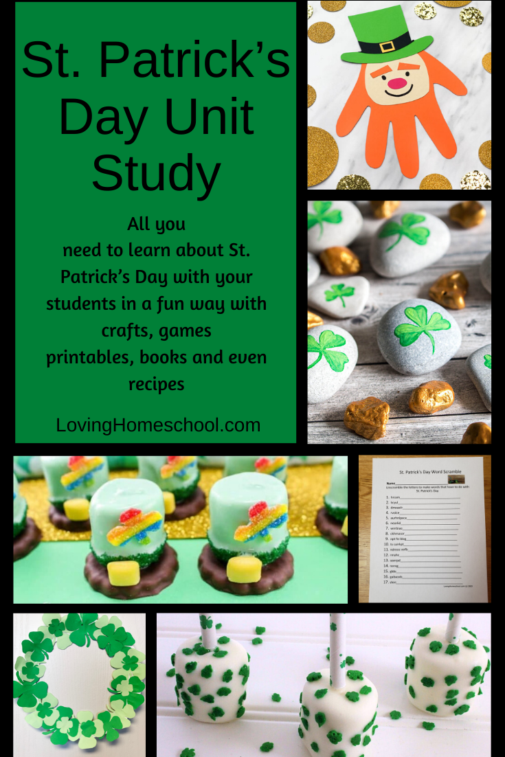 Homeschool St Patrick’s Day Unit Study - LovingHomeschool.com