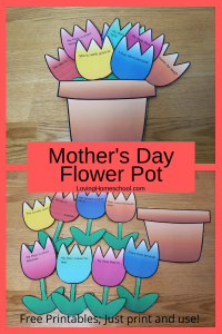 Free Mother’s Day Flower Pot Craft - LovingHomeschool.com