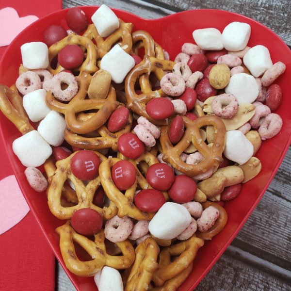 Valentine’s Day Trail Mix - LovingHomeschool.com