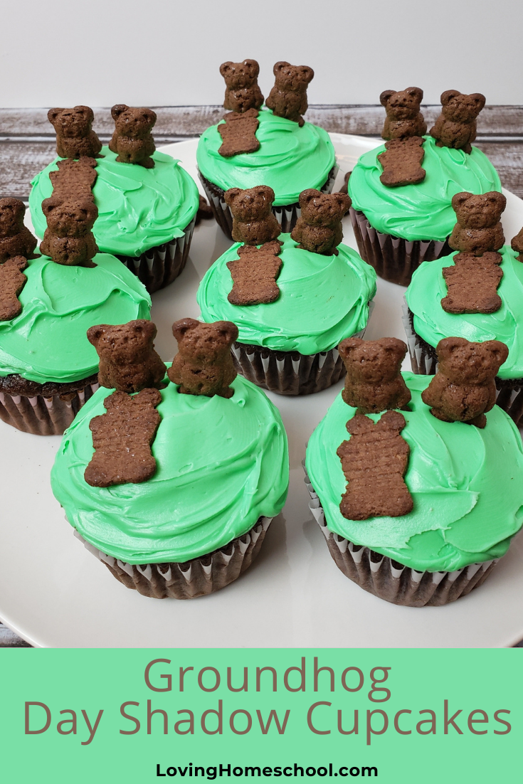 Groundhog Day Shadow Cupcakes - LovingHomeschool.com