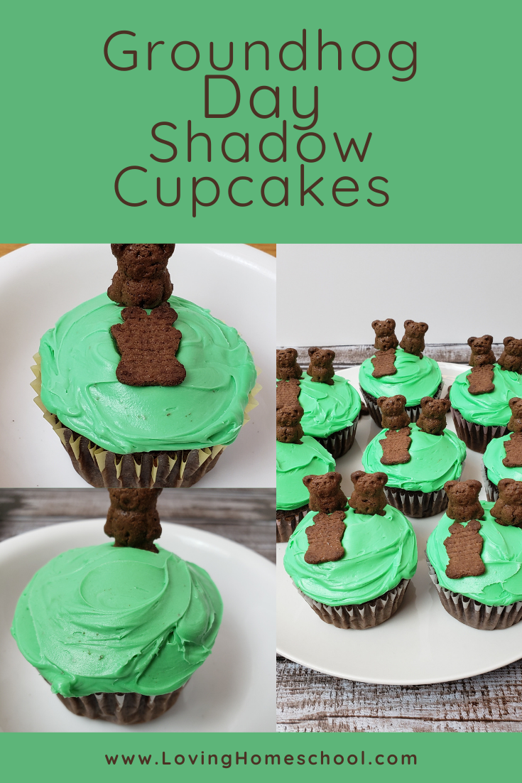 Groundhog Day Shadow Cupcakes - LovingHomeschool.com