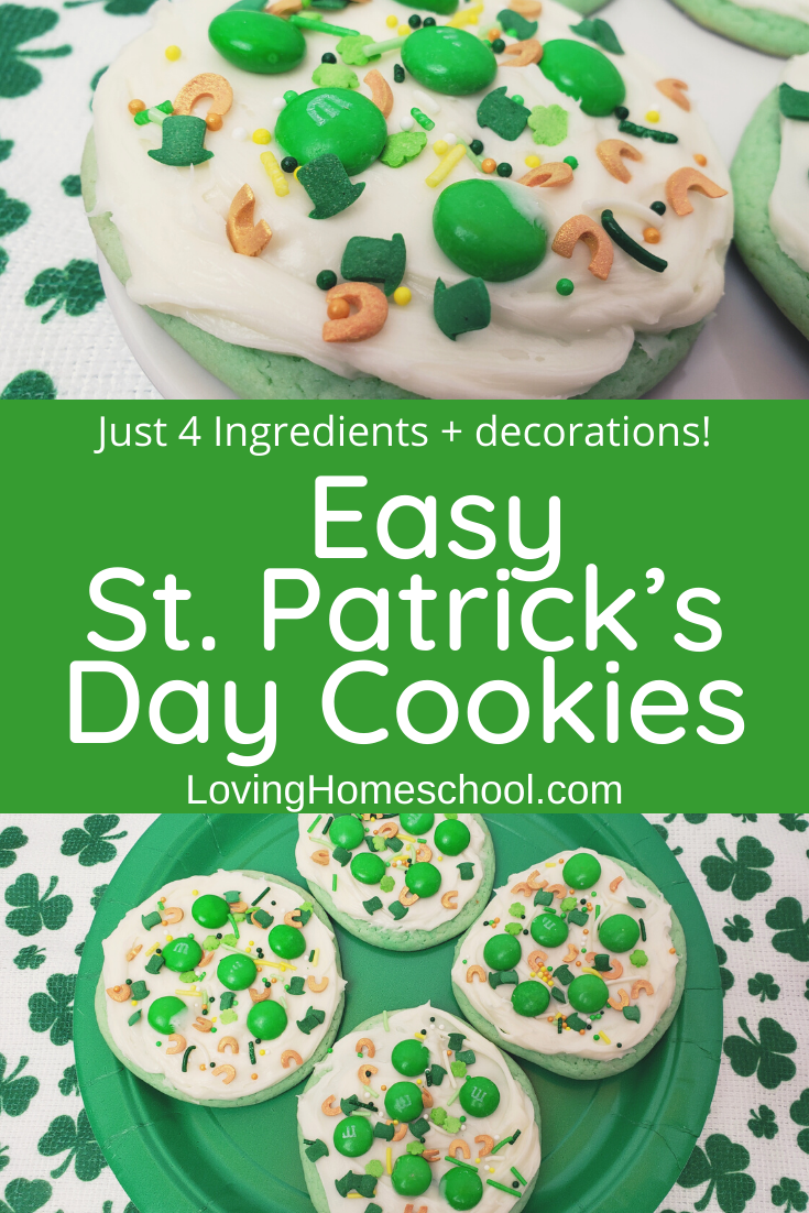 Easy St. Patrick’s Day Cookies - LovingHomeschool.com