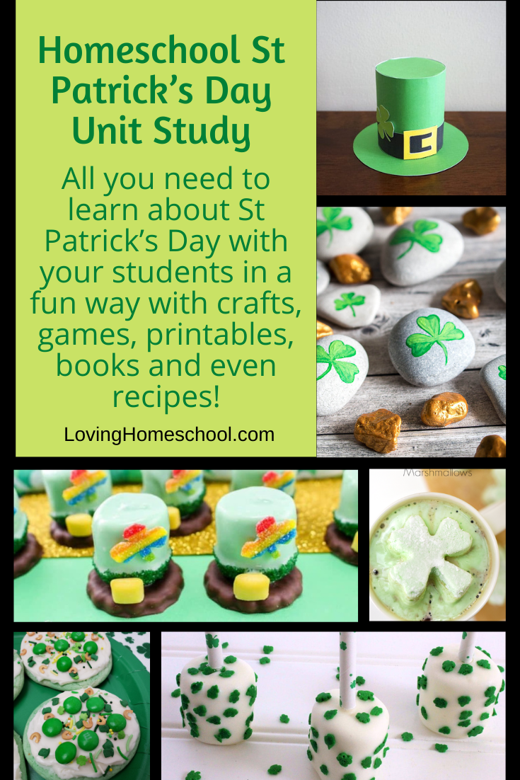 St Patrick’s Day Unit Study - LovingHomeschool.com