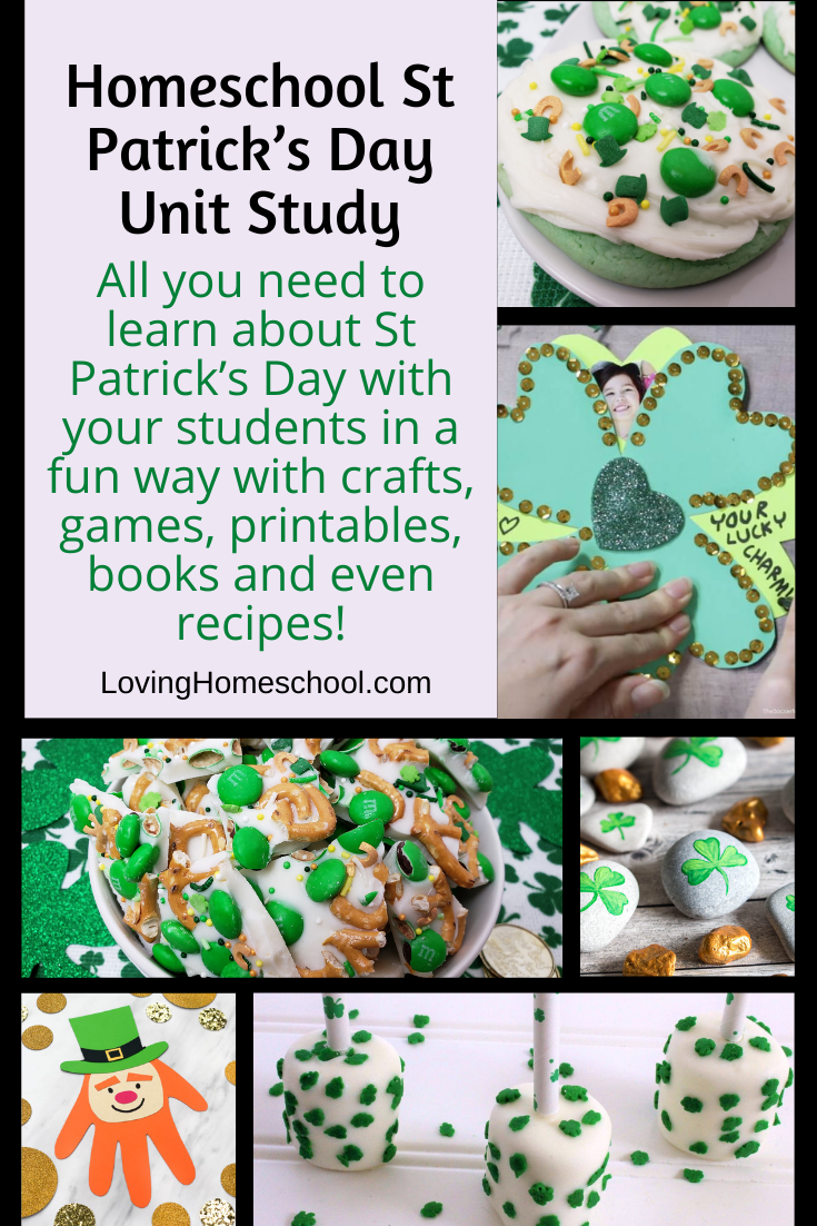 St Patrick’s Day Unit Study - LovingHomeschool.com