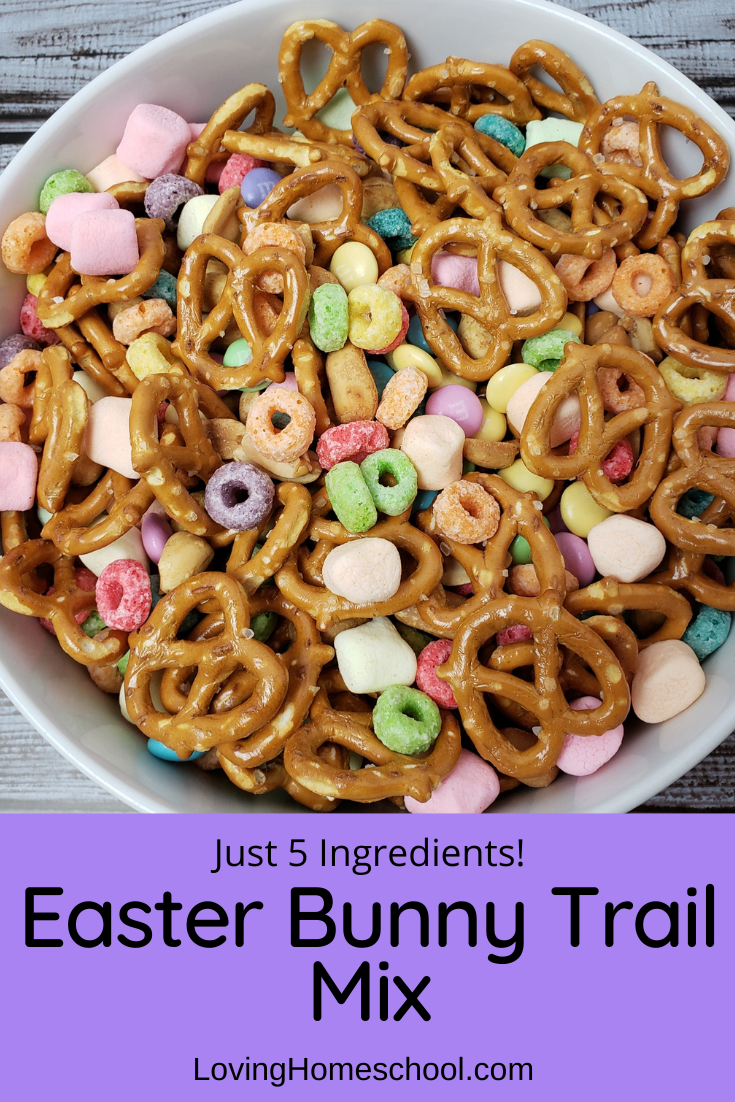 Easter Bunny Trail Mix - LovingHomeschool.com
