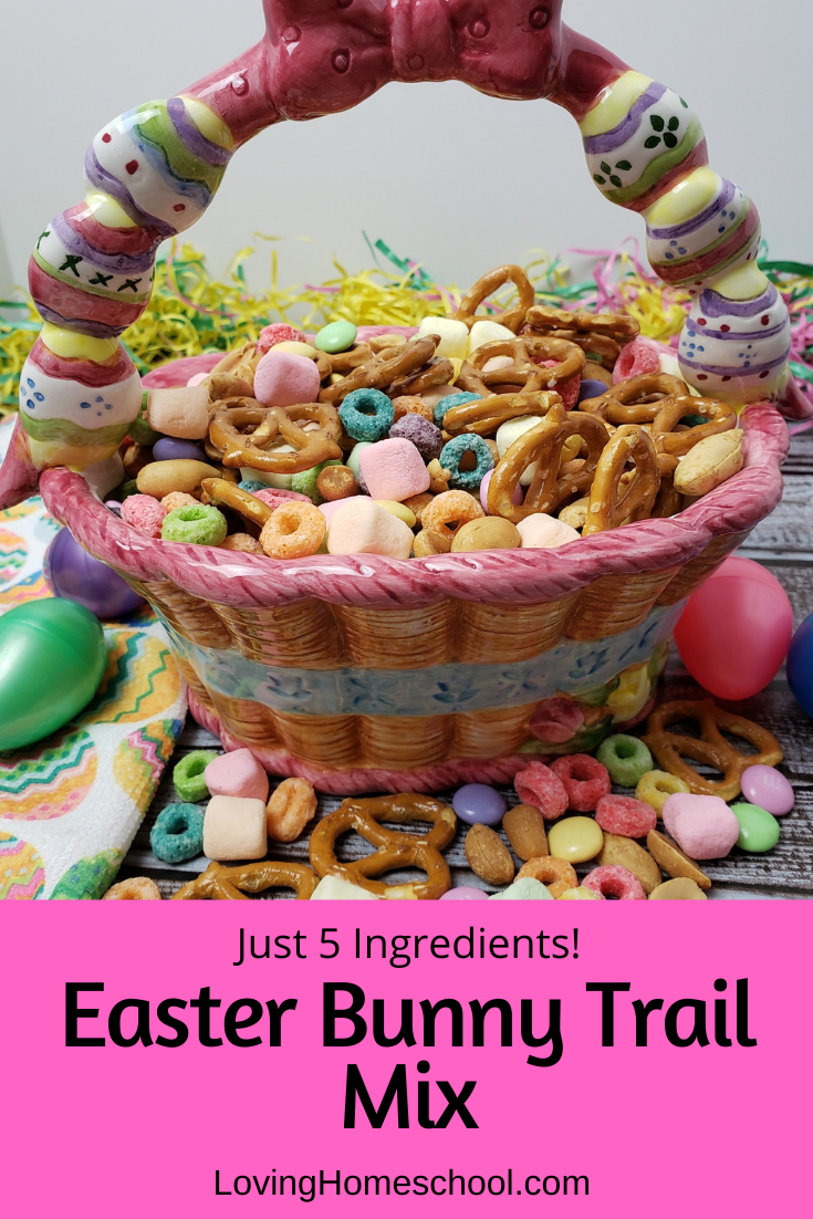 Easter Bunny Trail Mix - LovingHomeschool.com