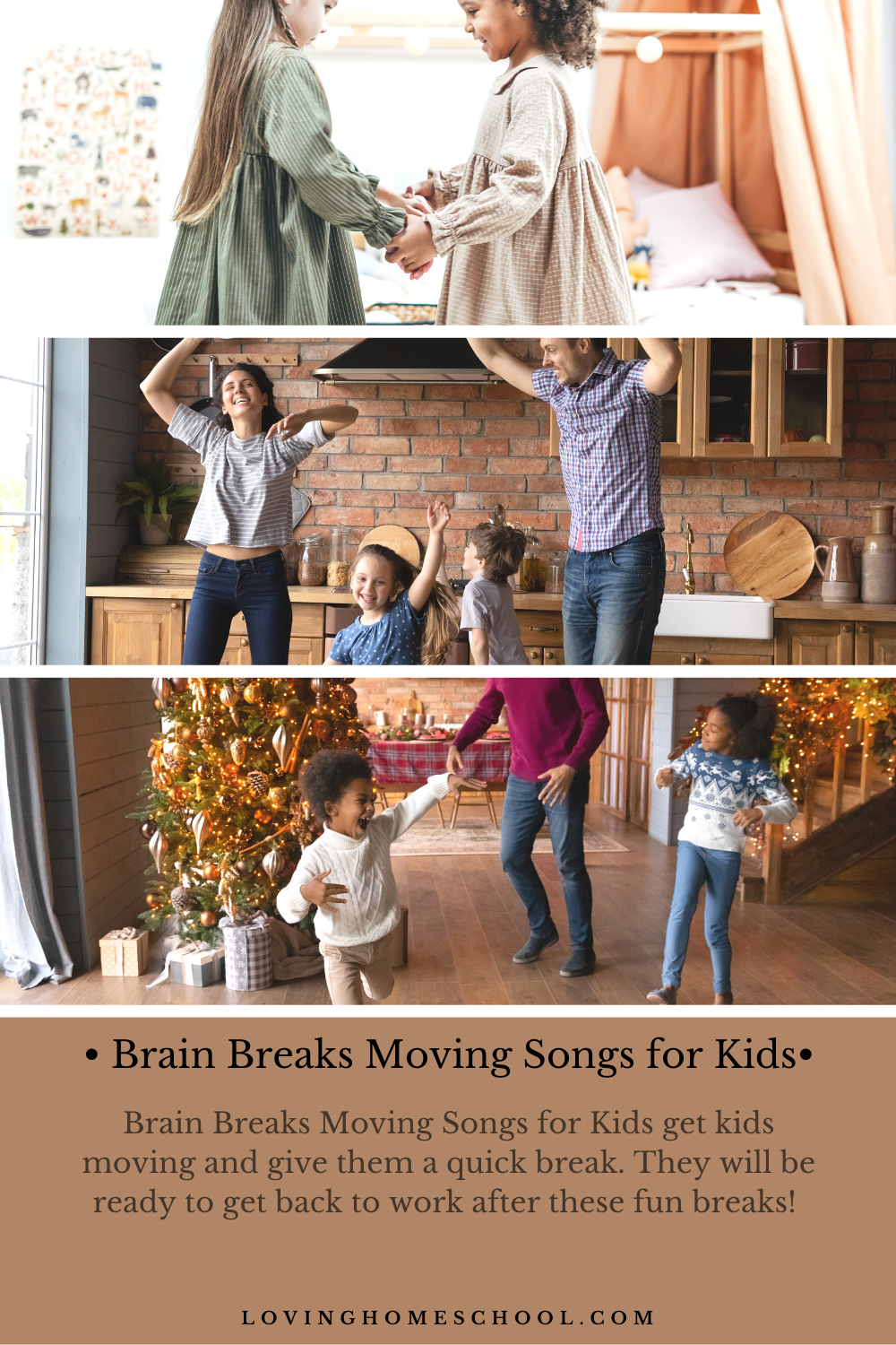 Brain Breaks Moving Songs for Kids - LovingHomeschool.com
