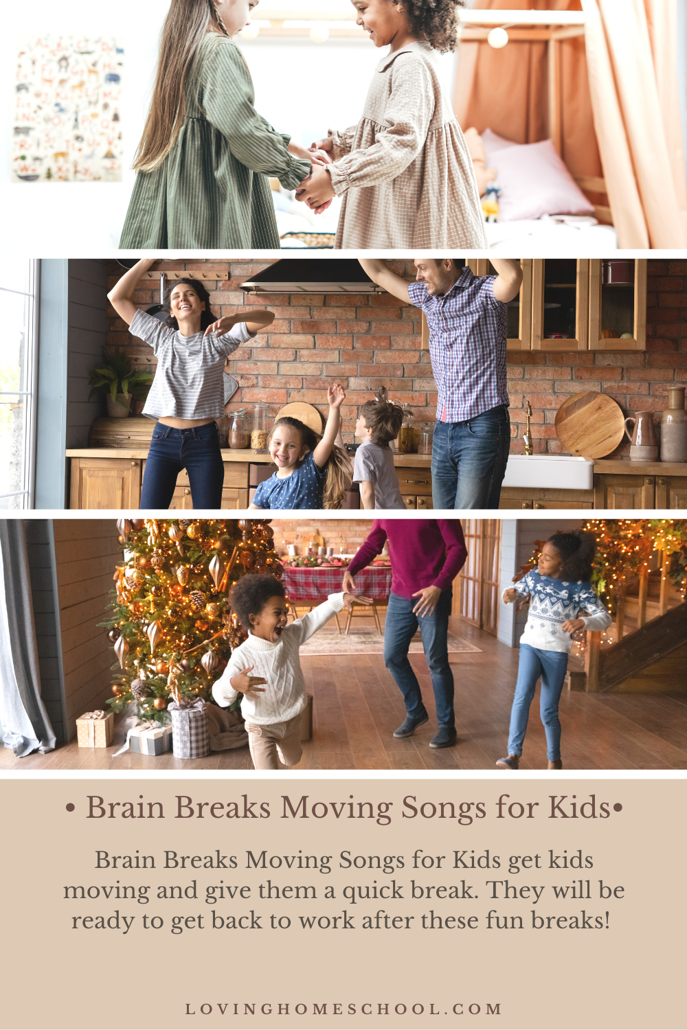 Brain Breaks Moving Songs for Kids - LovingHomeschool.com