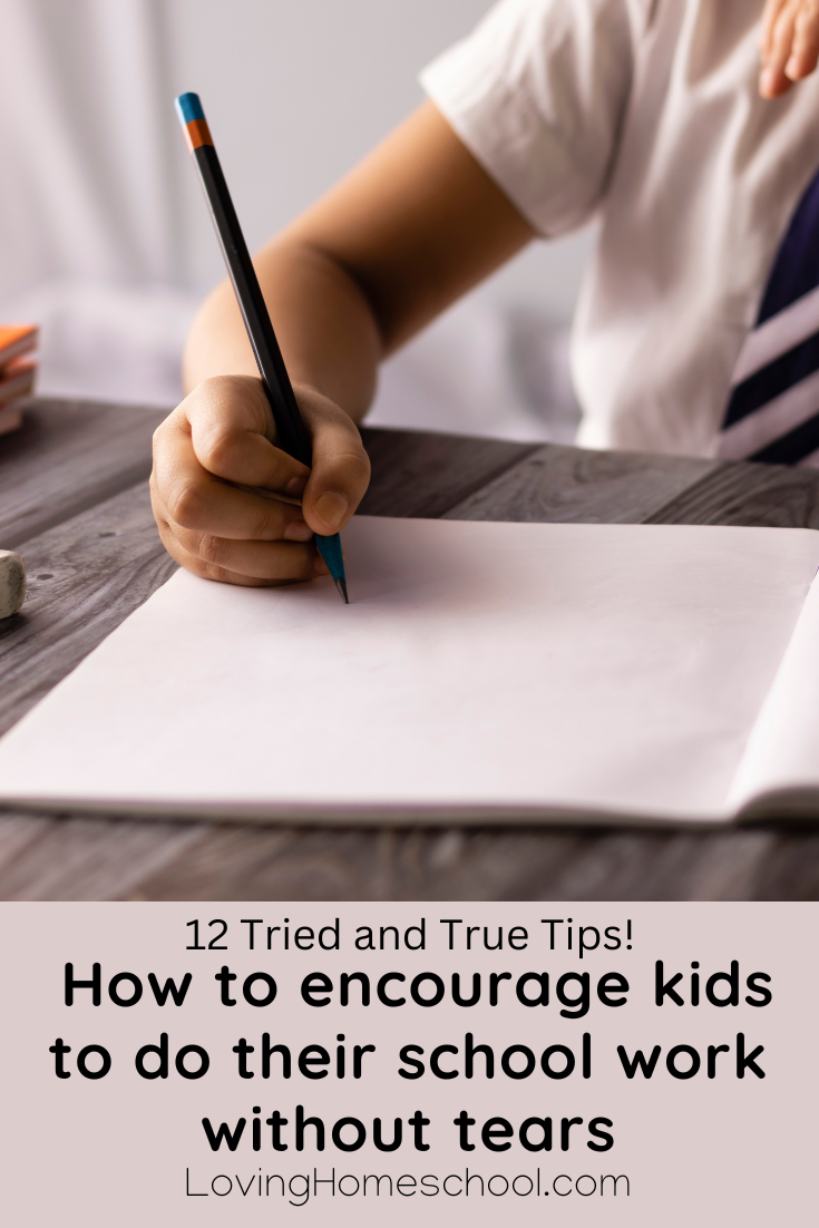 How to encourage kids to do their school work without tears ...