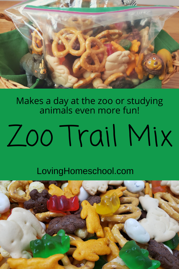 Zoo Trail Mix - LovingHomeschool.com