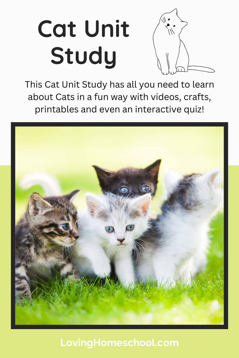Cat Unit Study - LovingHomeschool.com
