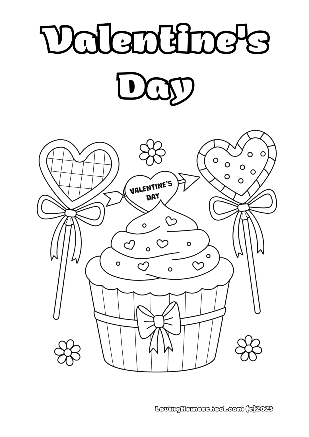 10 Free Valentine’s Day Coloring Pages - LovingHomeschool.com