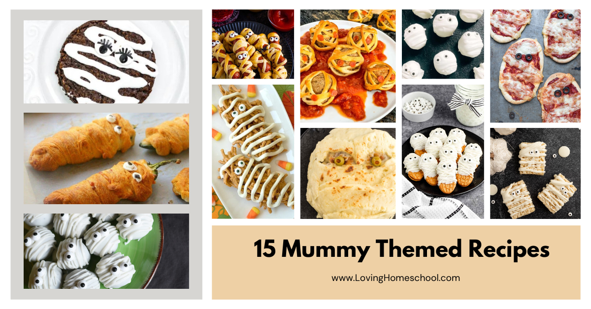 15 Mummy Themed Recipes - LovingHomeschool.com