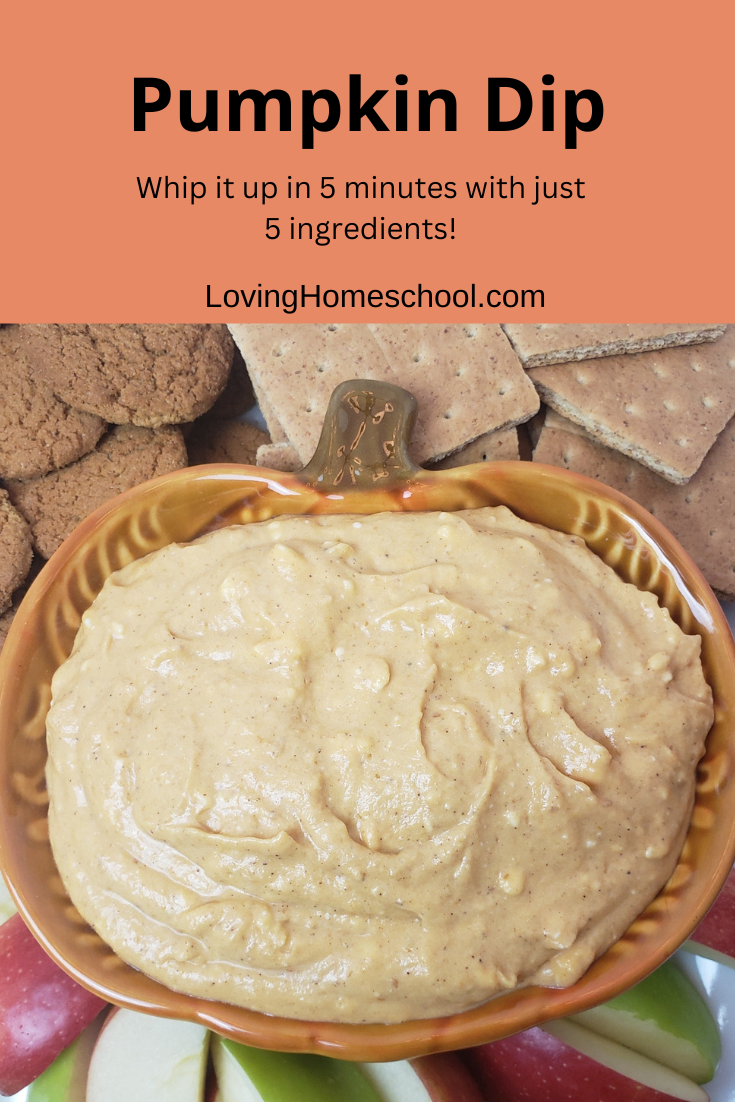 Pumpkin Dip - LovingHomeschool.com