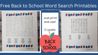 Back to School Activities and Printables - LovingHomeschool.com