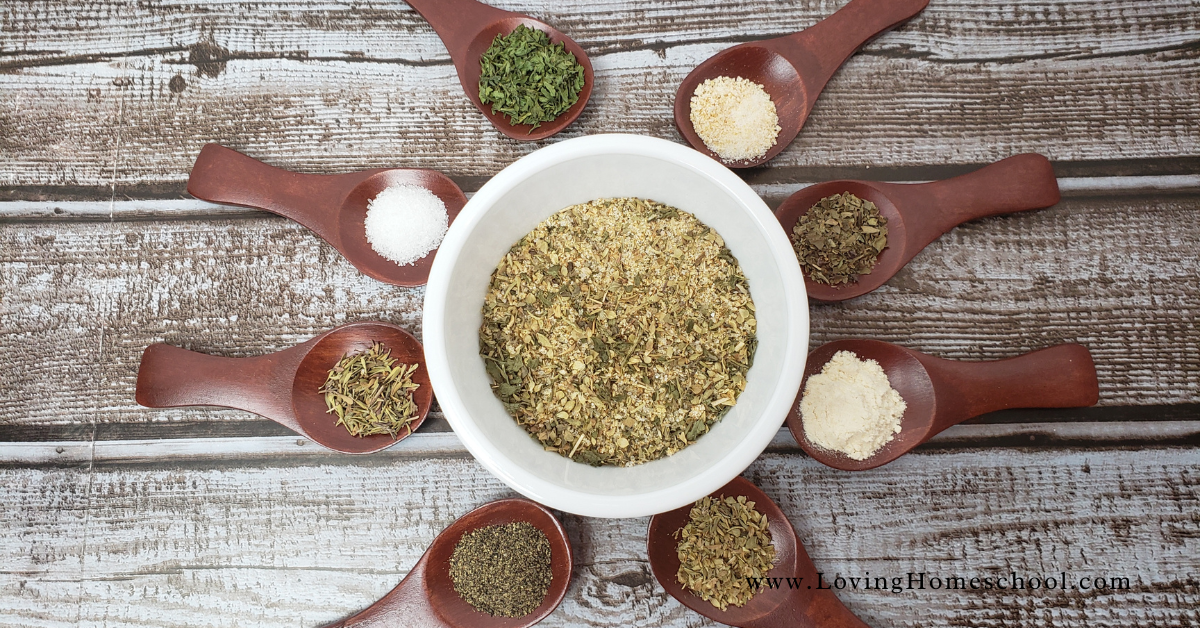Homemade Italian Dressing Dry Mix - LovingHomeschool.com