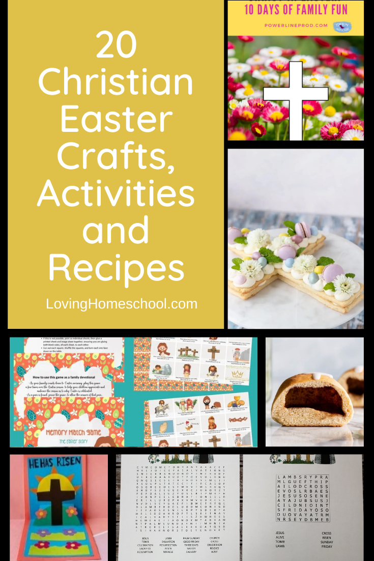 20 Christian Easter Crafts, Activities and Recipes - LovingHomeschool.com