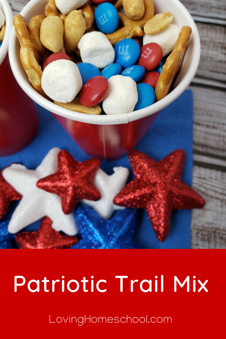 Patriotic Trail Mix - LovingHomeschool.com