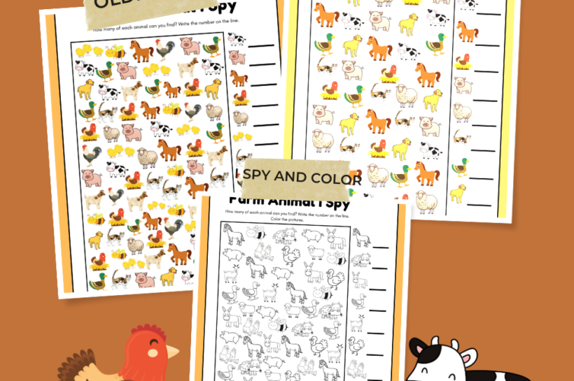 Farm Animals - LovingHomeschool.com