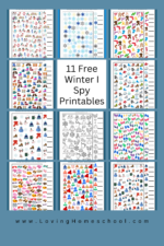 11 Free Winter I Spy Printables - LovingHomeschool.com
