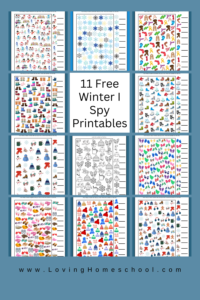 11 Free Winter I Spy Printables - LovingHomeschool.com