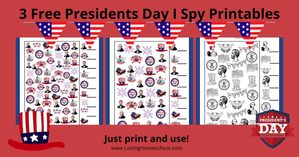 Presidents Day Unit Study - LovingHomeschool.com
