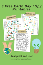 Earth Day I Spy Printables - LovingHomeschool.com