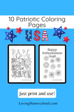 10 Free Patriotic Coloring Pages - LovingHomeschool.com