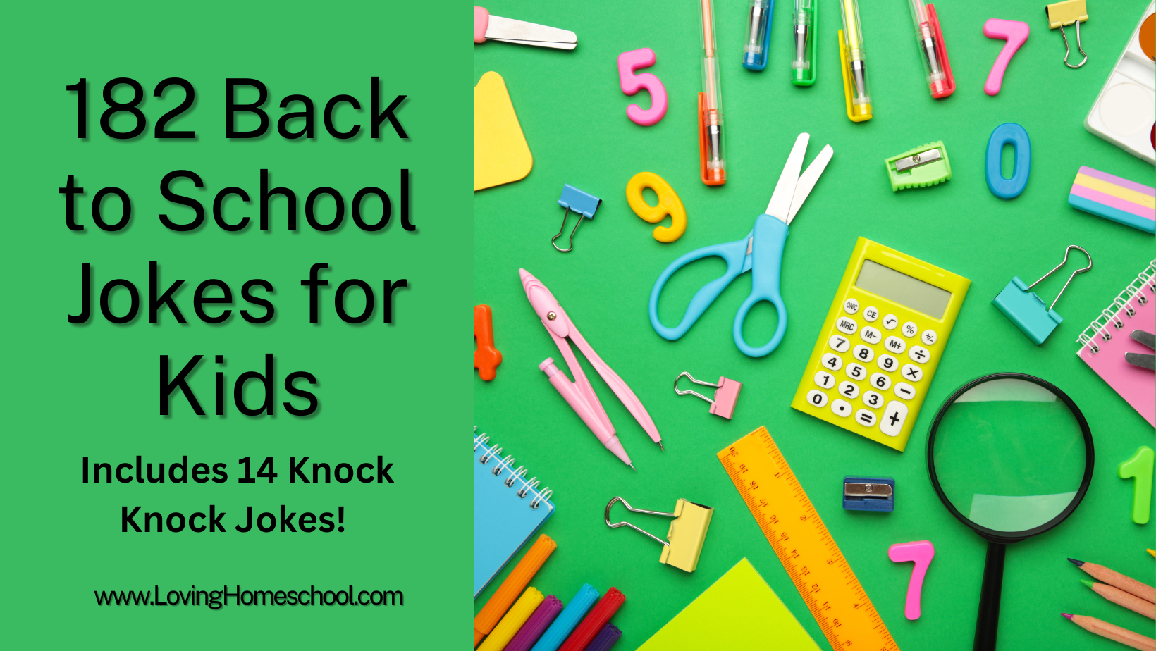 182 Back to School Jokes for Kids - LovingHomeschool.com