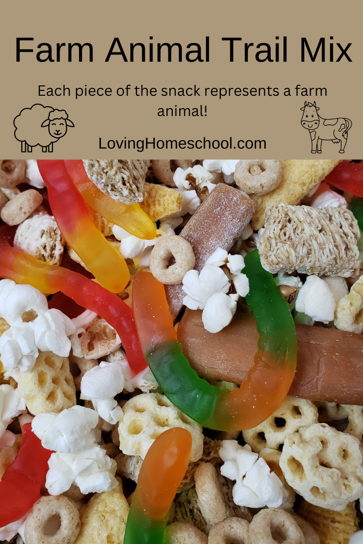 Farm Animal Trail Mix - LovingHomeschool.com