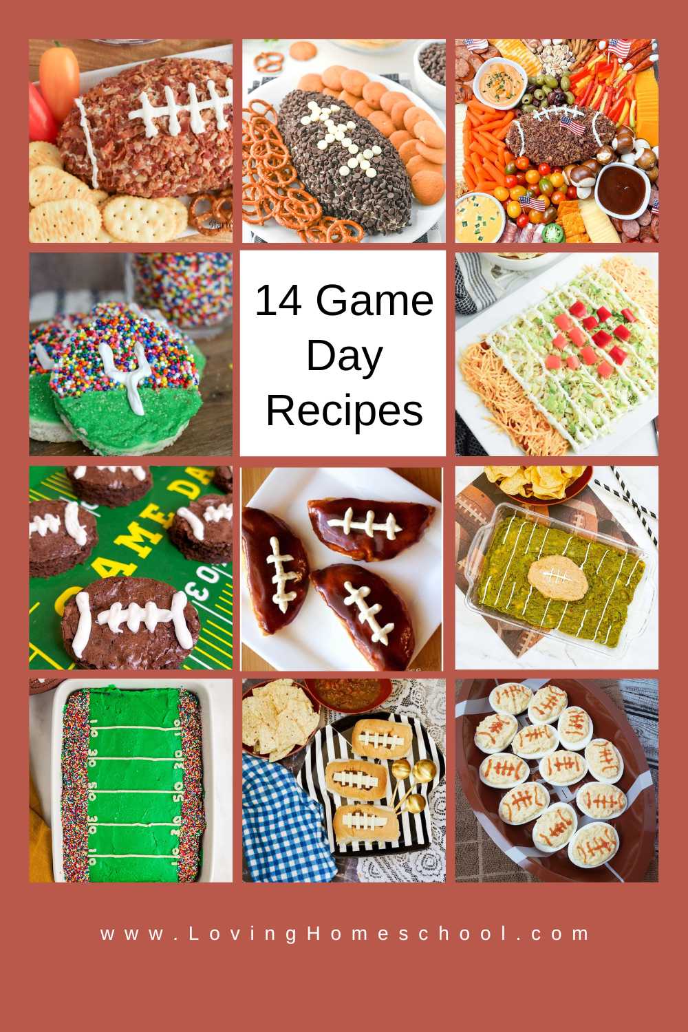 14 Game Day Recipes - LovingHomeschool.com